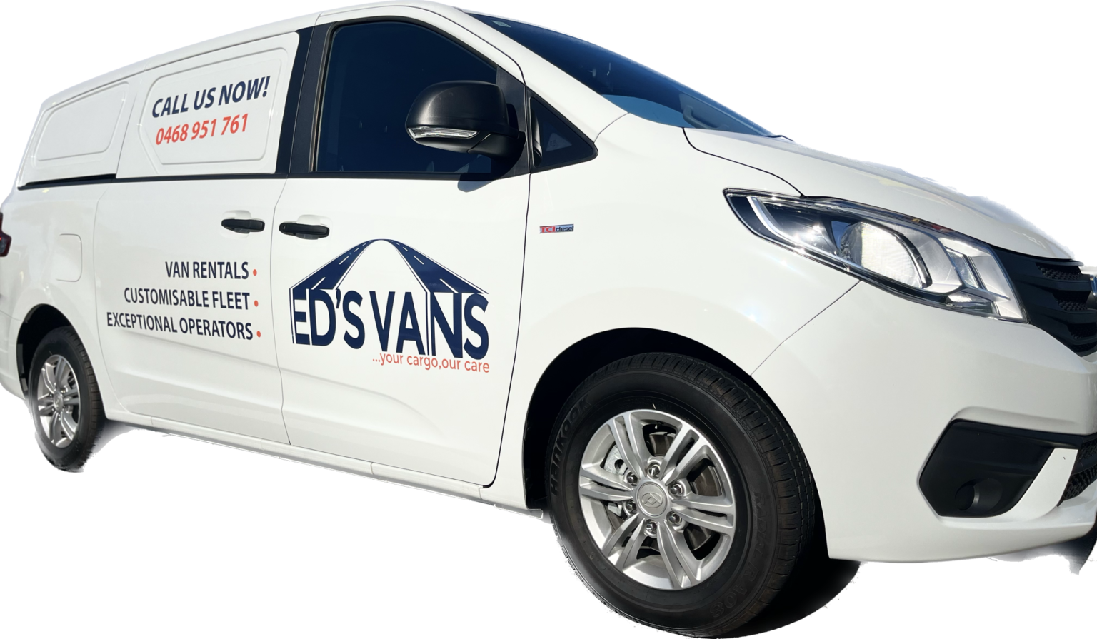 1 Ton Van – 2021 onward – ED’S VANS Rental and Fleet Management